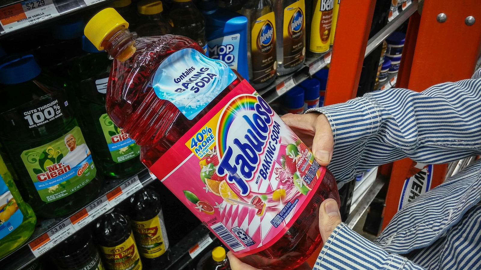 Fabuloso And Bleach Mixed